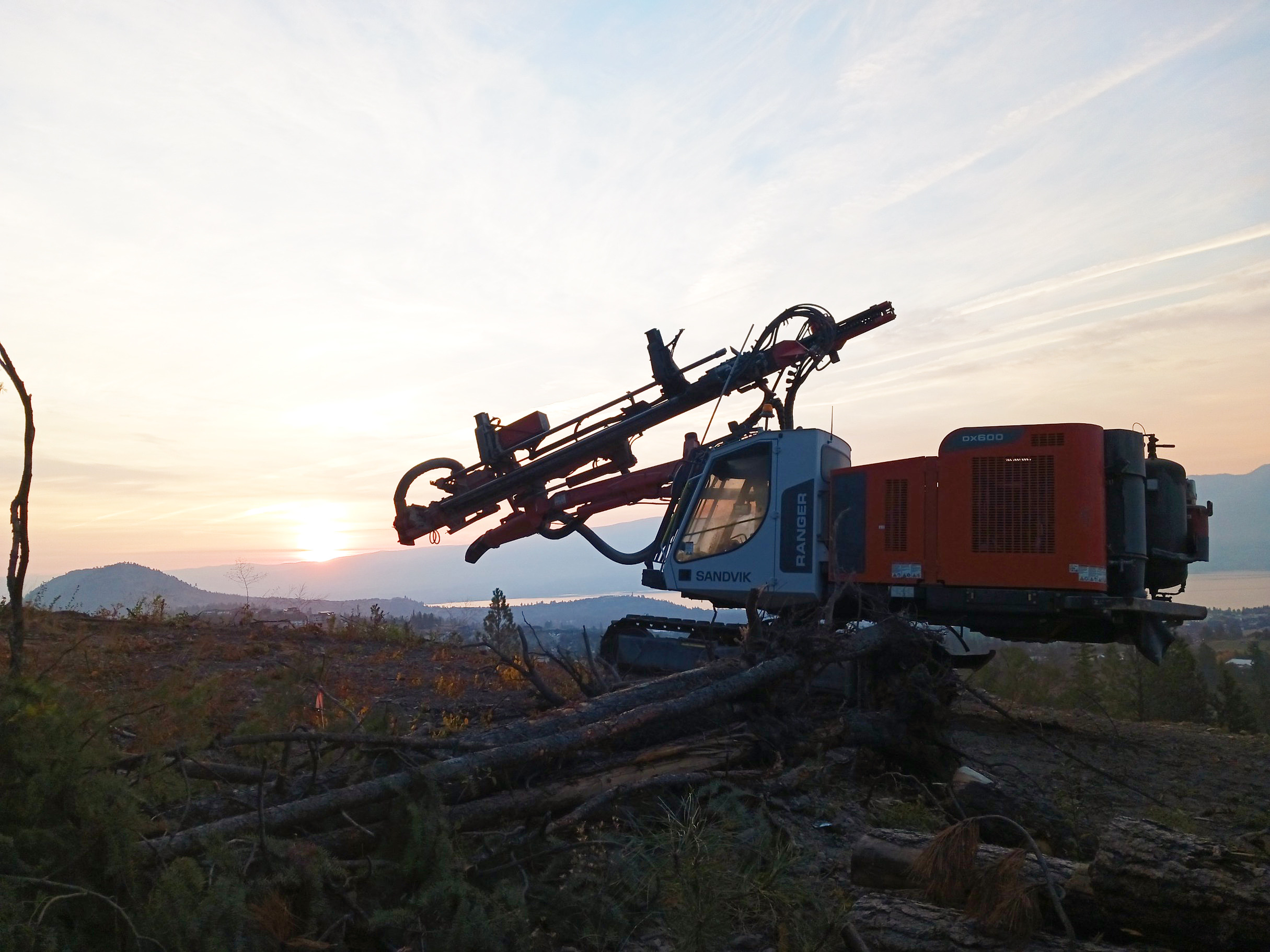 Logging Road Blasting - T & A Rock Works
